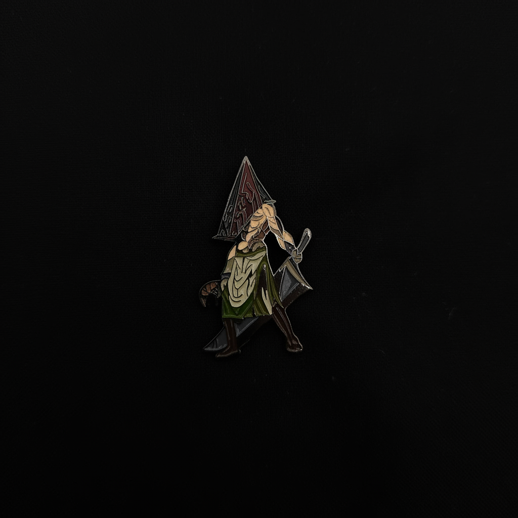 Silent Hill Pyramid Head Pin – Doc's Pins and Wares